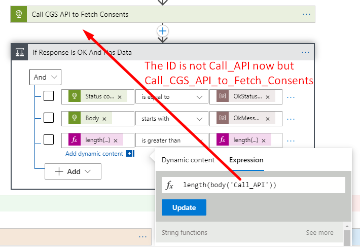 When Logic App Component Title Changes, Expression/JavaScript Fails ... When Logic App Component Title Changes, Expression/JavaScript Fails ...