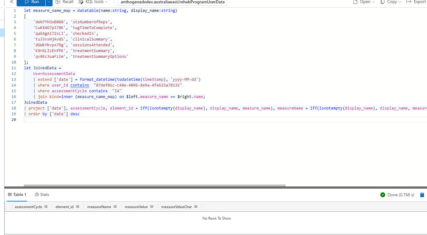 Kusto Query Language Joins Not Working Microsoft Qanda
