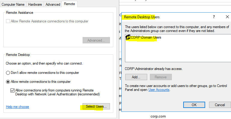 connecting to terminal server 2019 - Microsoft Q&A