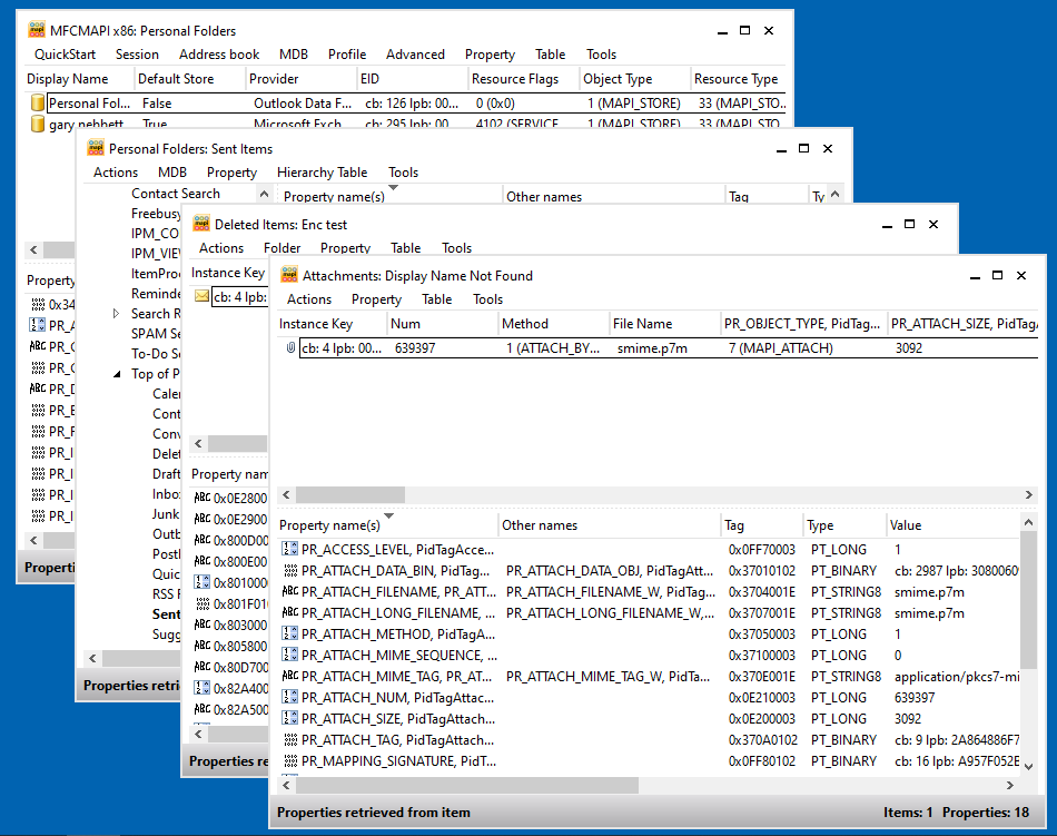 S Mime Encryption Which Public Key Of Recipient Was Used Microsoft Qanda