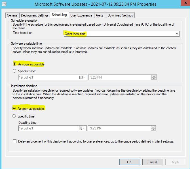 SCCM deployment? - Microsoft Q&A