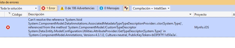 Error While Linking Framework Sdks On Xamarin Cant Resolve The Reference Microsoft Qanda