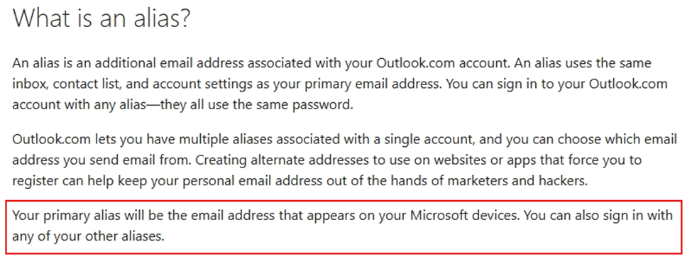 Outlook showing my old gmail address in my contact information when I ...