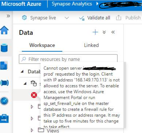 Azure Synapse Analytics Pipeline - Which IP range? - Microsoft Q&A