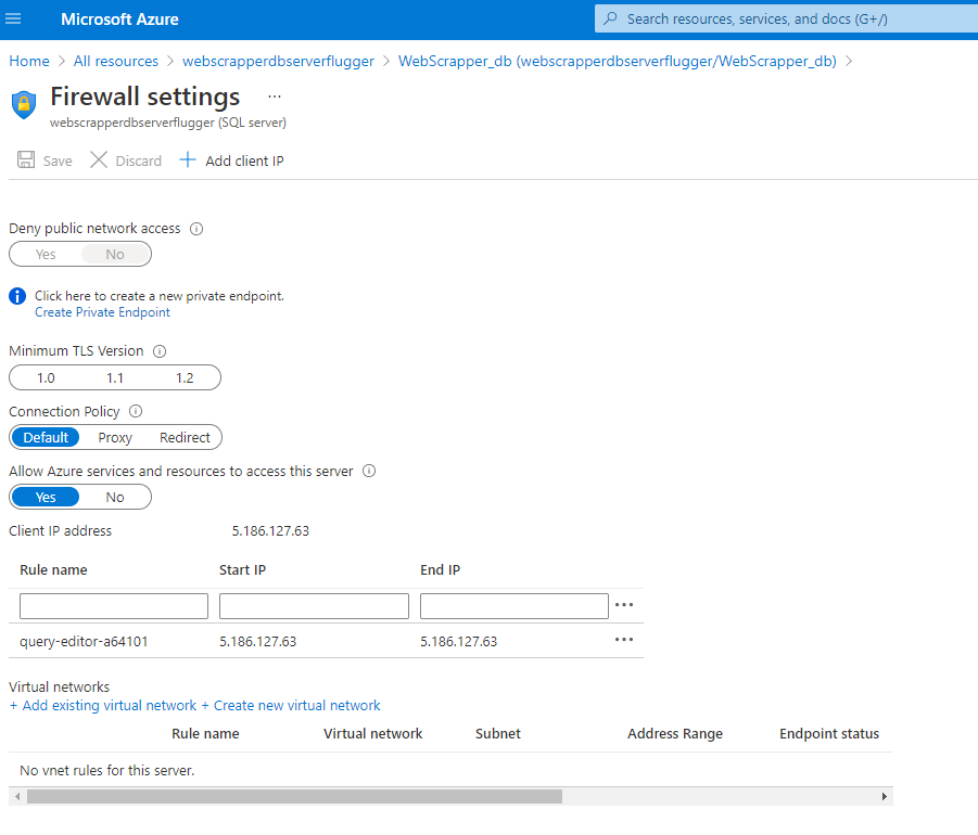 Problems With Detecting Database Tables Microsoft Qanda