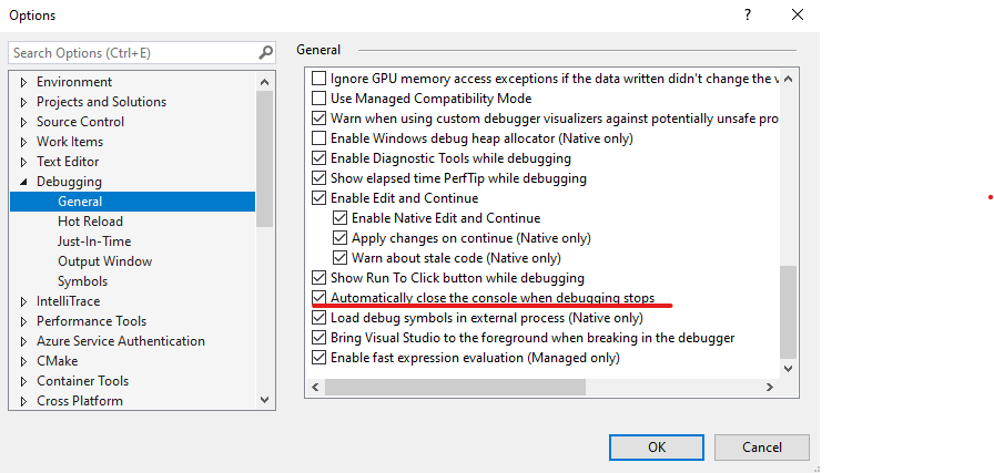 New console for each run - Microsoft Q&A