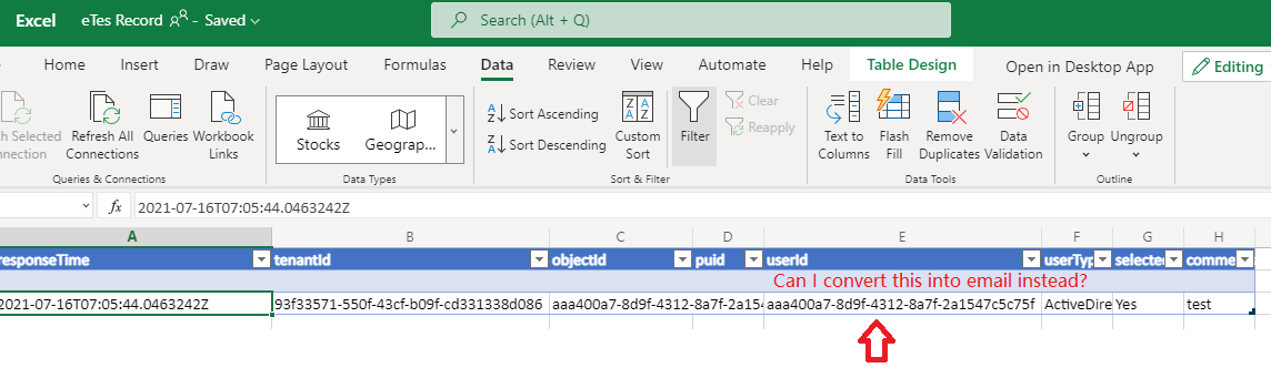 How to find out corporate email address using user ID? - Microsoft Q&A
