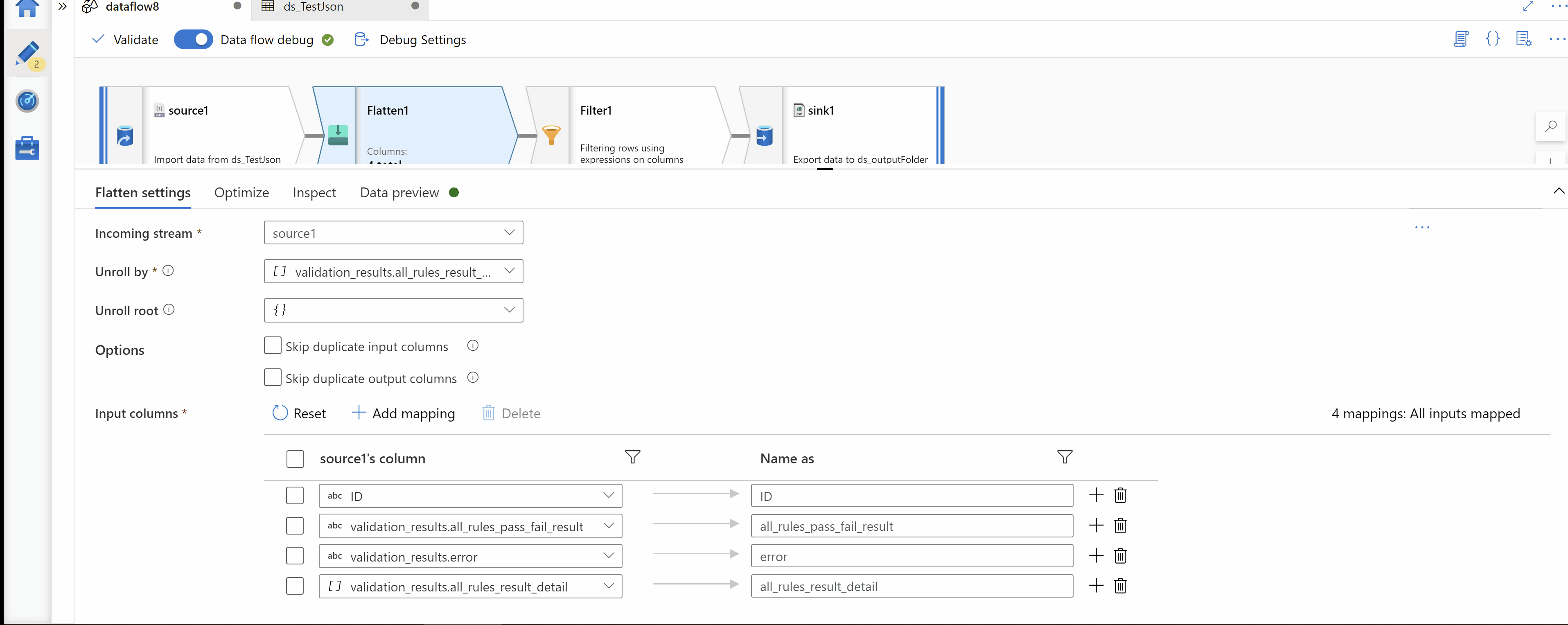 Azure Data Flow Access Nested Json Data Microsoft Qanda