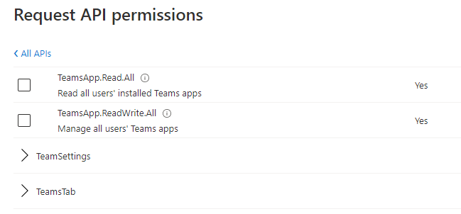 Teams Admin Cannot Access Some Teams Data Via Graph Api Microsoft Qanda
