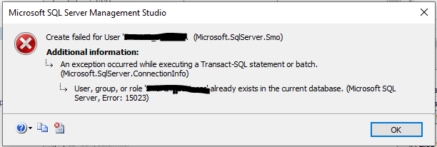 Login Failed For User Reason Failed To Open The Explicitly Specified Database [client