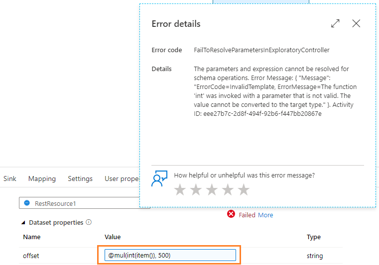 Azure Data Factory2s Pagination Rule For Rest Api Microsoft Qanda 4432
