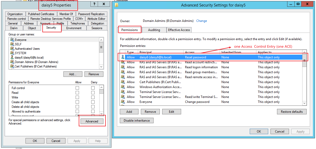 How to Create user object with object specific ACE? - Microsoft Q&A