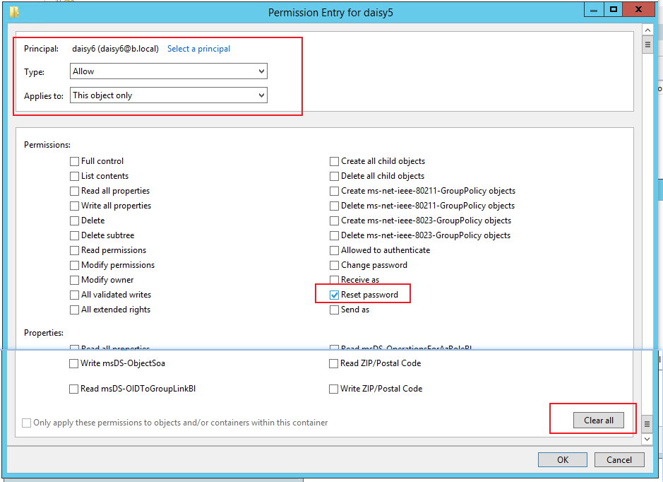 How to Create user object with object specific ACE? - Microsoft Q&A