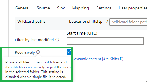 How to program to grab a csv file with today's date stamp (in Azure Data Factory) - Microsoft Q&A