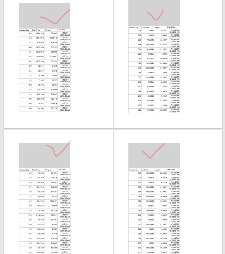 SSRS report - custom page header - Microsoft Q&A