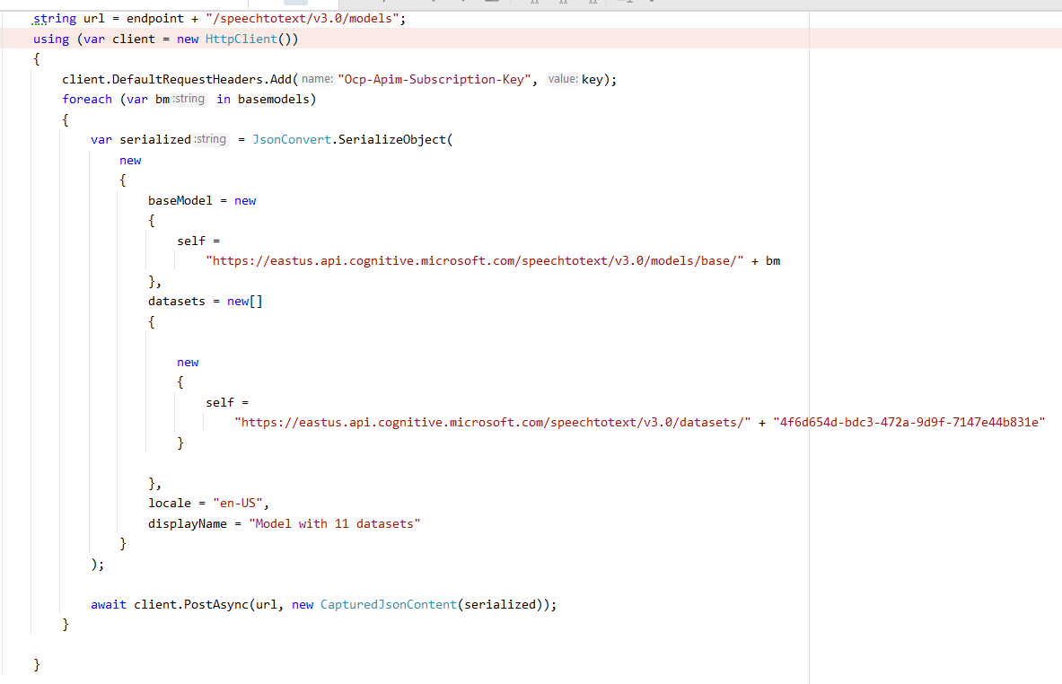 Custom Speech Model: Deprecated model, when making post to ... Custom Speech Model: Deprecated model, when making post to ...