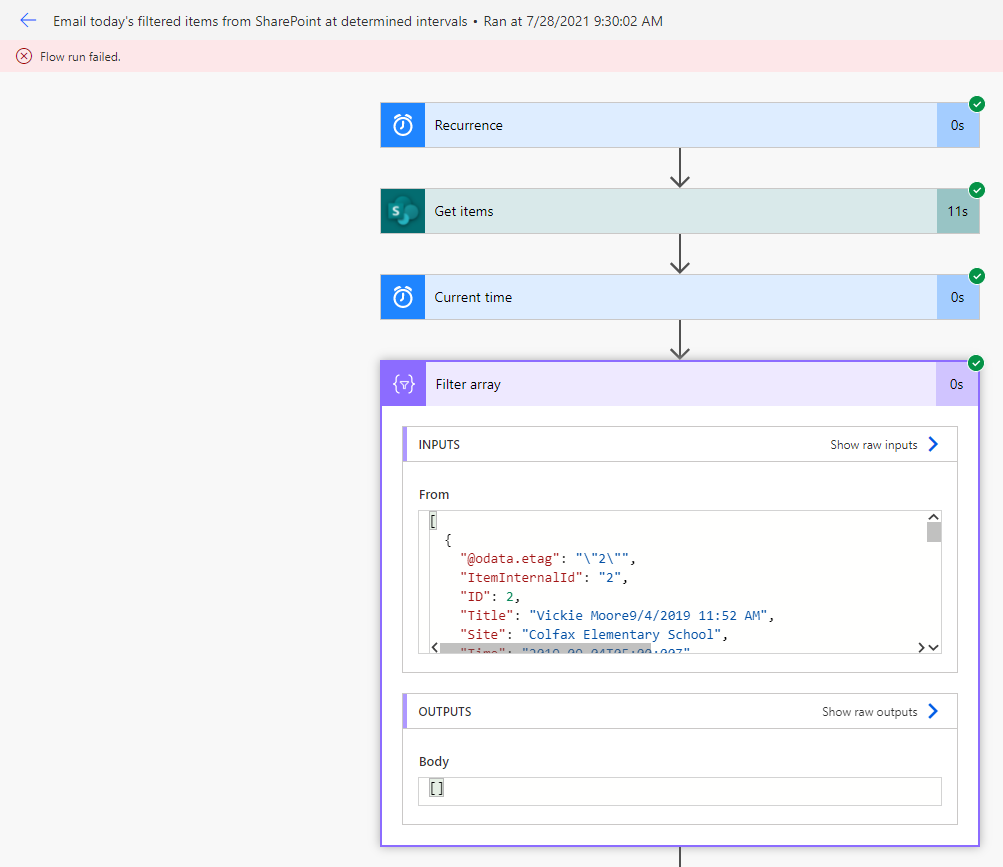 Filter Array returning blank - Microsoft Q&A Filter Array returning blank - Microsoft Q&A