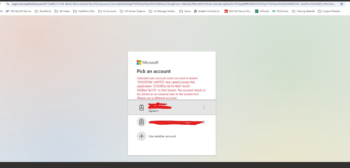 External user cannot login to UAT environment - Microsoft Q&A