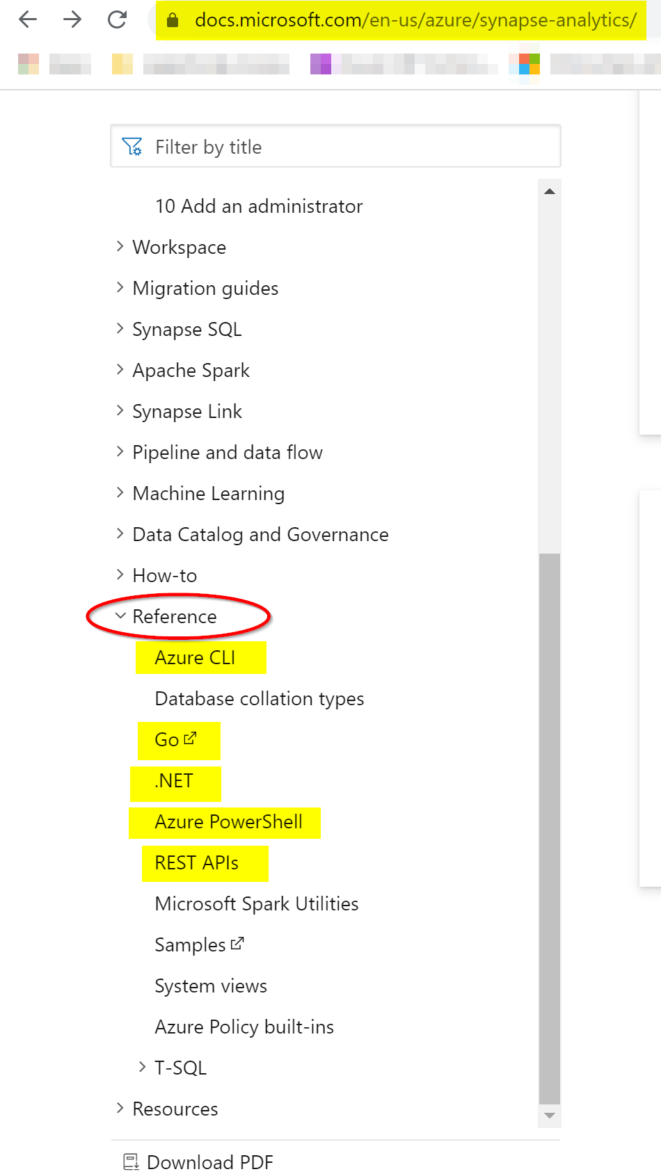 Azure Synapase native SDK for data access - Microsoft Q&A
