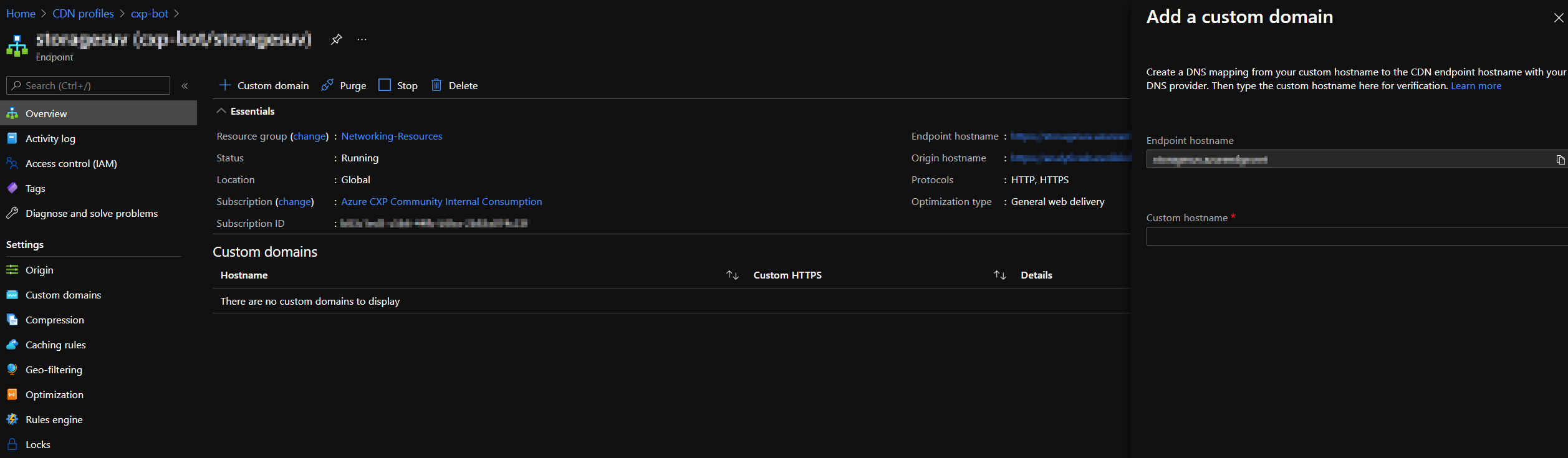 Point CDN to a particular container in storage - Microsoft Q&A