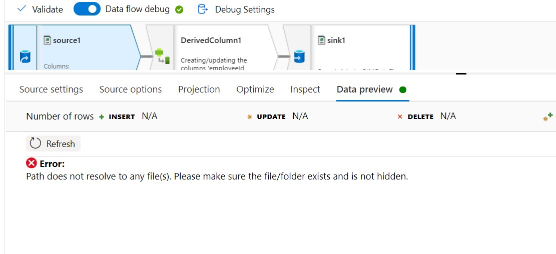 ADF Mapping Data Flow Issue ...please HELP we are close to Going Live - Microsoft Q&A