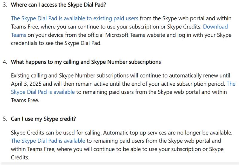 How to get my Skype credit to use in Teams? - Microsoft Q&A
