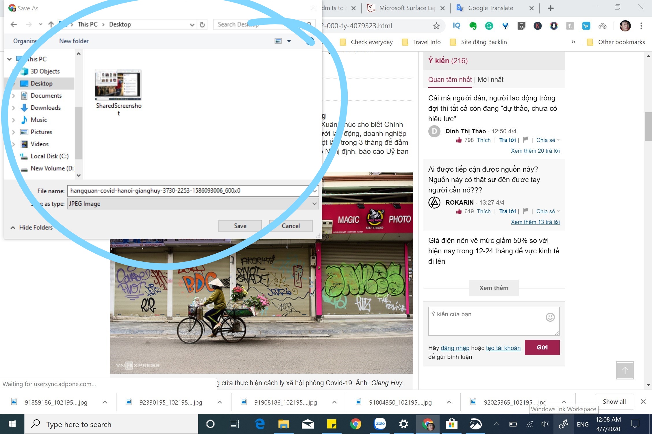 Blurry notification box - Microsoft Q&A