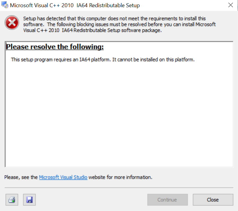 2010 C++ 64x driver - Microsoft Q&A