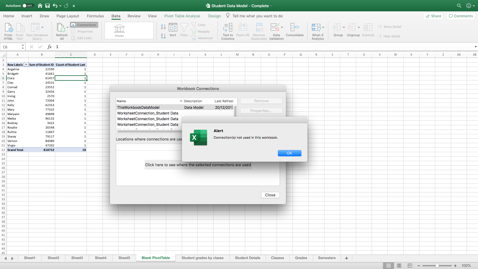 How to fix Pivot table created on Windows PC not working on Mac ...