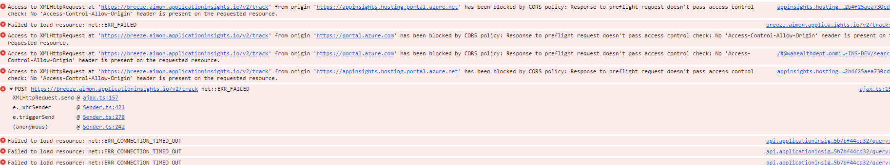Application Insights Error Retrieving Data - Microsoft Q&A Application Insights Error Retrieving Data - Microsoft Q&A