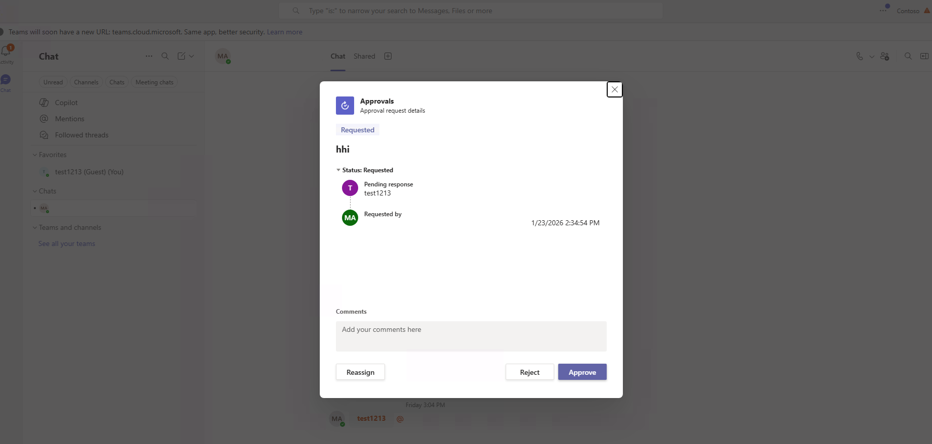 Adding an external user to a Teams Approval, especially when they're in ...