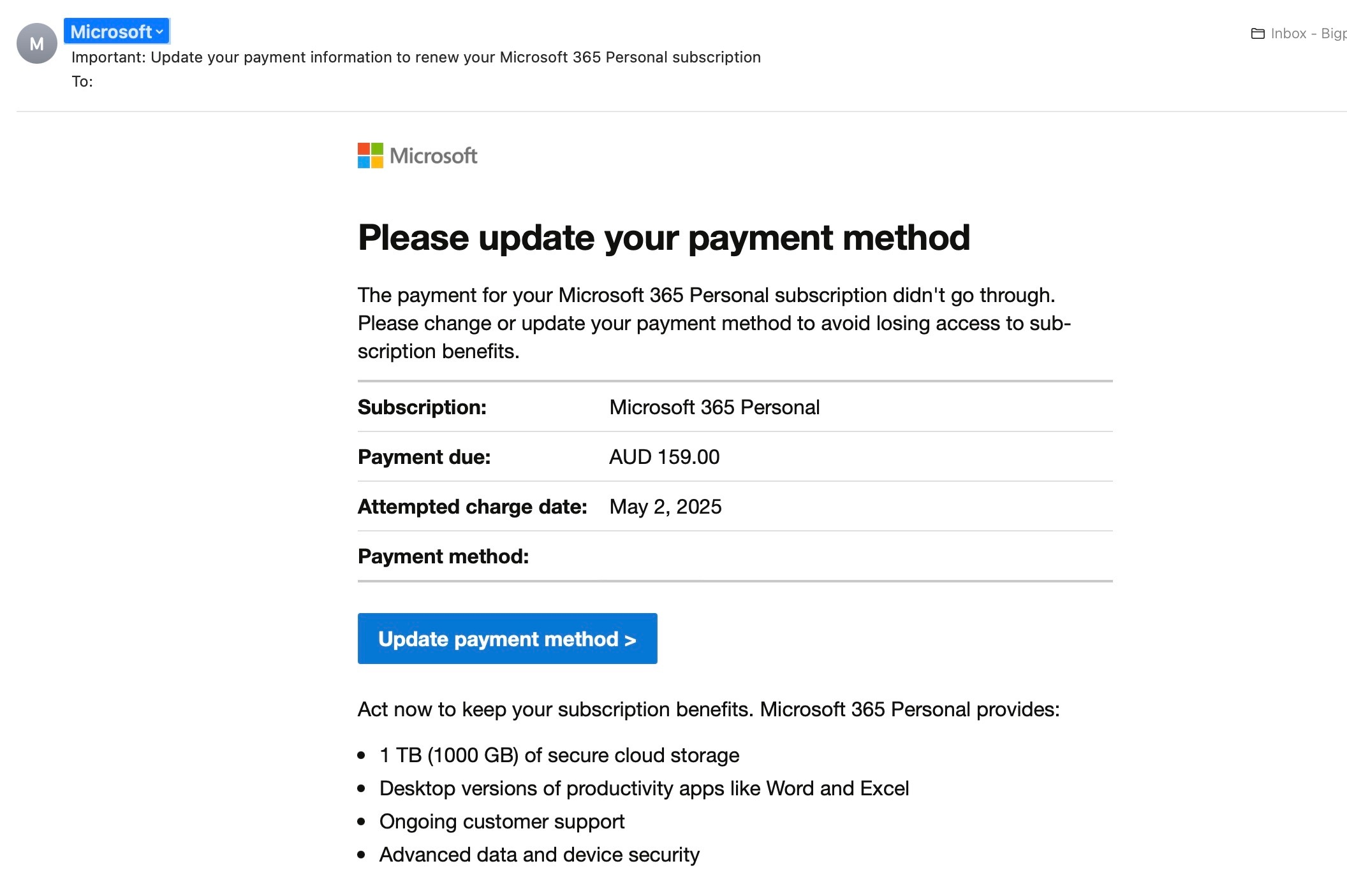 Is this a real Microsoft email? - Microsoft Q&A