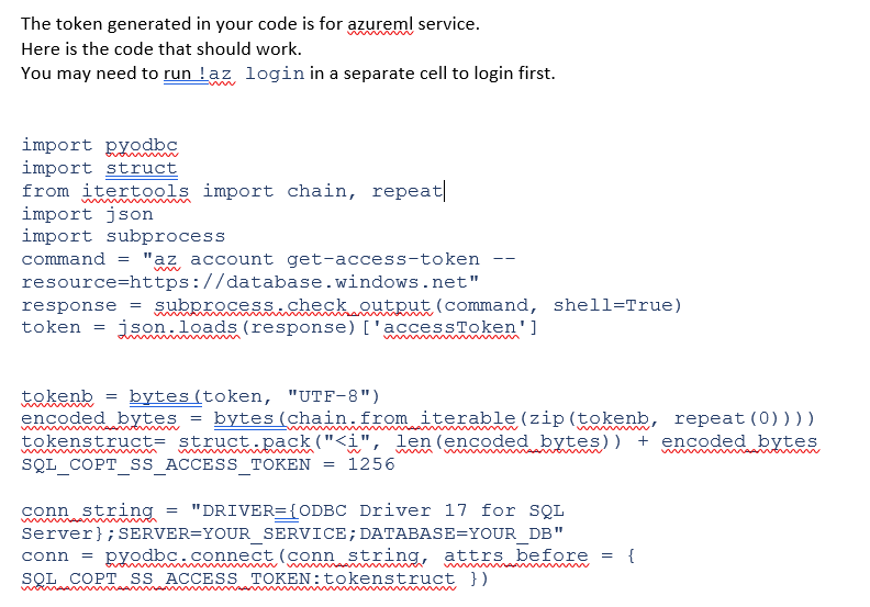 While Running An Azure Ml Experiement I Get File Not Found Error When Attempting To Find Odbc