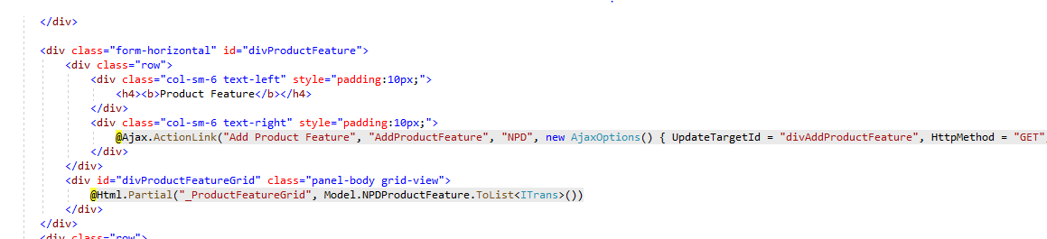 Asp Mvc Partial View Only Working Properly On Latest Version Of Browser