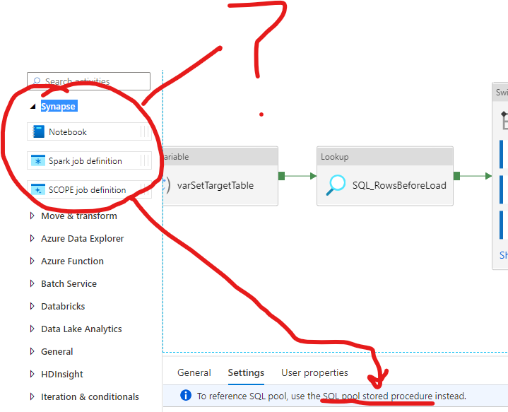 Missing Sql Pool Stored Procedure Activity In Synapse Pipeline Microsoft Qanda