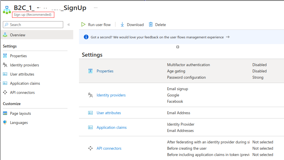 Azure B2C Sign up allows user to sign up with existing email ... Azure B2C Sign up allows user to sign up with existing email ...