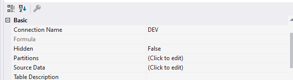 Unable to update table name on SSAS? - Microsoft Q&A