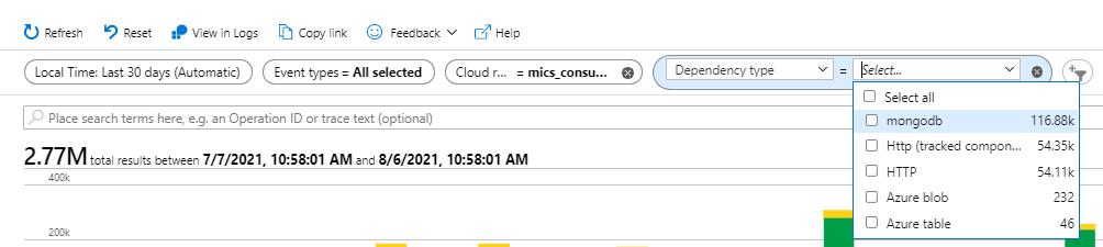 data-model-dependency-telemetry does not support type: "ServiceBus" - Microsoft Q&A