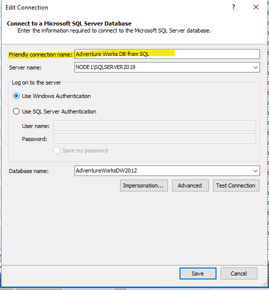 Unable to update table name on SSAS? - Microsoft Q&A