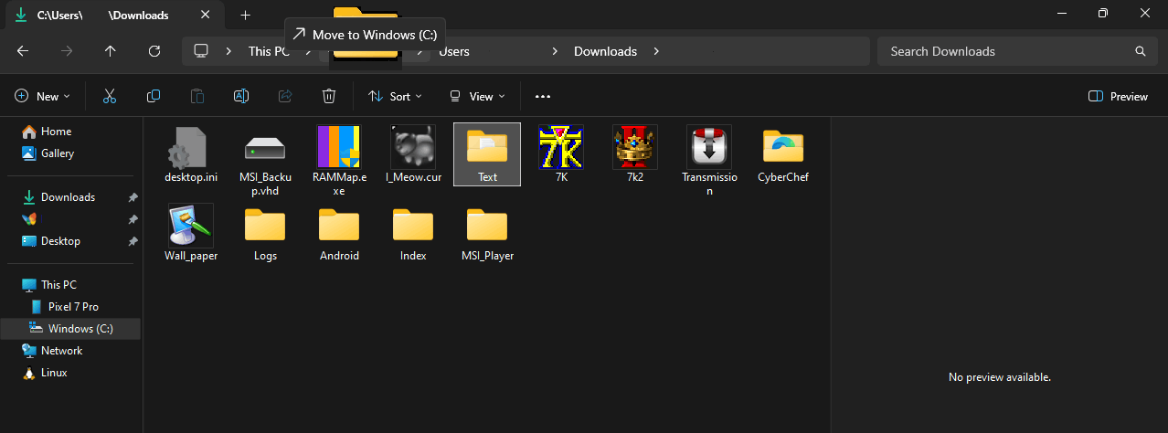 File explorer address bar Windows 11 Pro 23H2 - Microsoft Q&A
