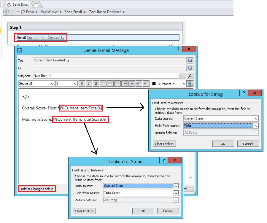 Calculated Parameter Format in Email Workflow - Microsoft Q&A