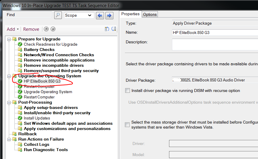 Question Sccm In Place Upgrade Task Sequence How To Apply Driver Before Upgrade Os Step 6256