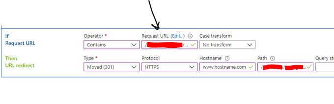 Not able to make rule engine changes in Azure CDN endpoint - Microsoft Q&A