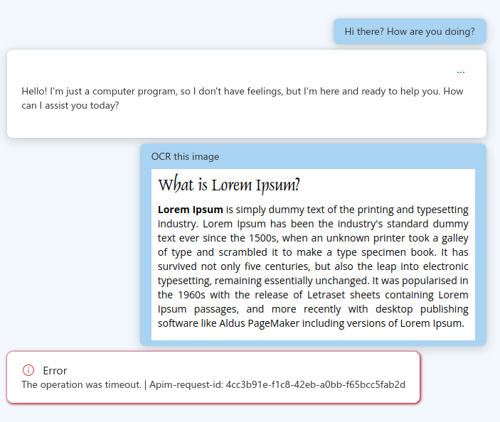 GPT 4o image processing issues - Microsoft Q&A