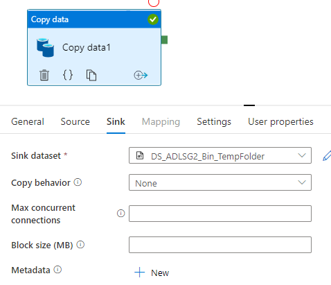 Why does not COPY actiivty automatically create file in ADLS Gen2 ...