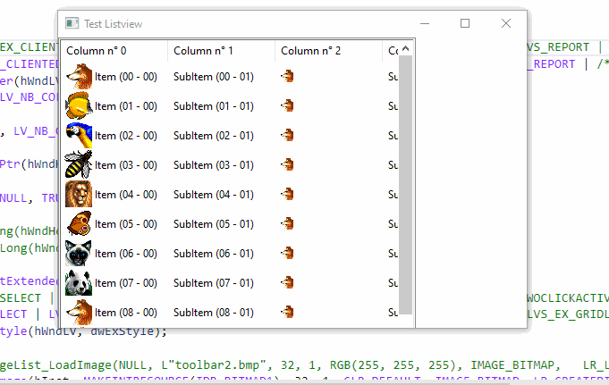 Listview Custom Draw Lvsexfullrowselect Microsoft Qanda 9501