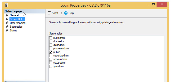 How to make Windows Login promoted to sysAdmin - Microsoft Q&A