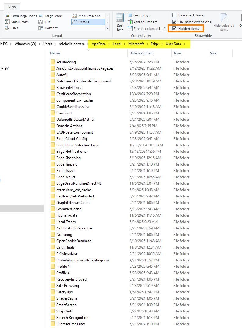 Edge Workspaces stopped being Accessible in work Edge Profile. Please ...