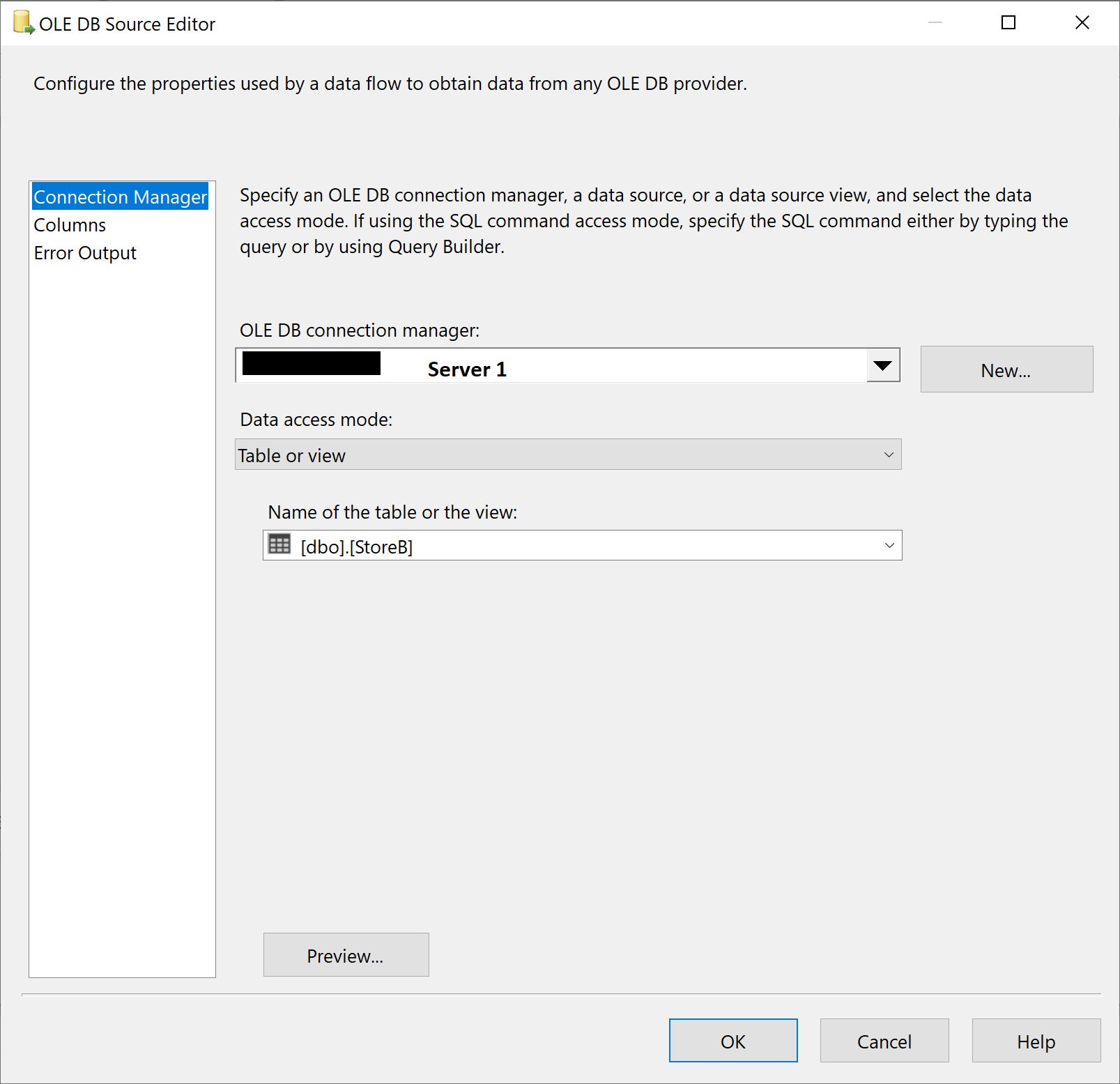 Invalid Character Value For Cast Specification In Oledb Command