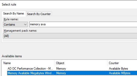 SCOM Windows 10 workstations not able to get memory usage in reports ...